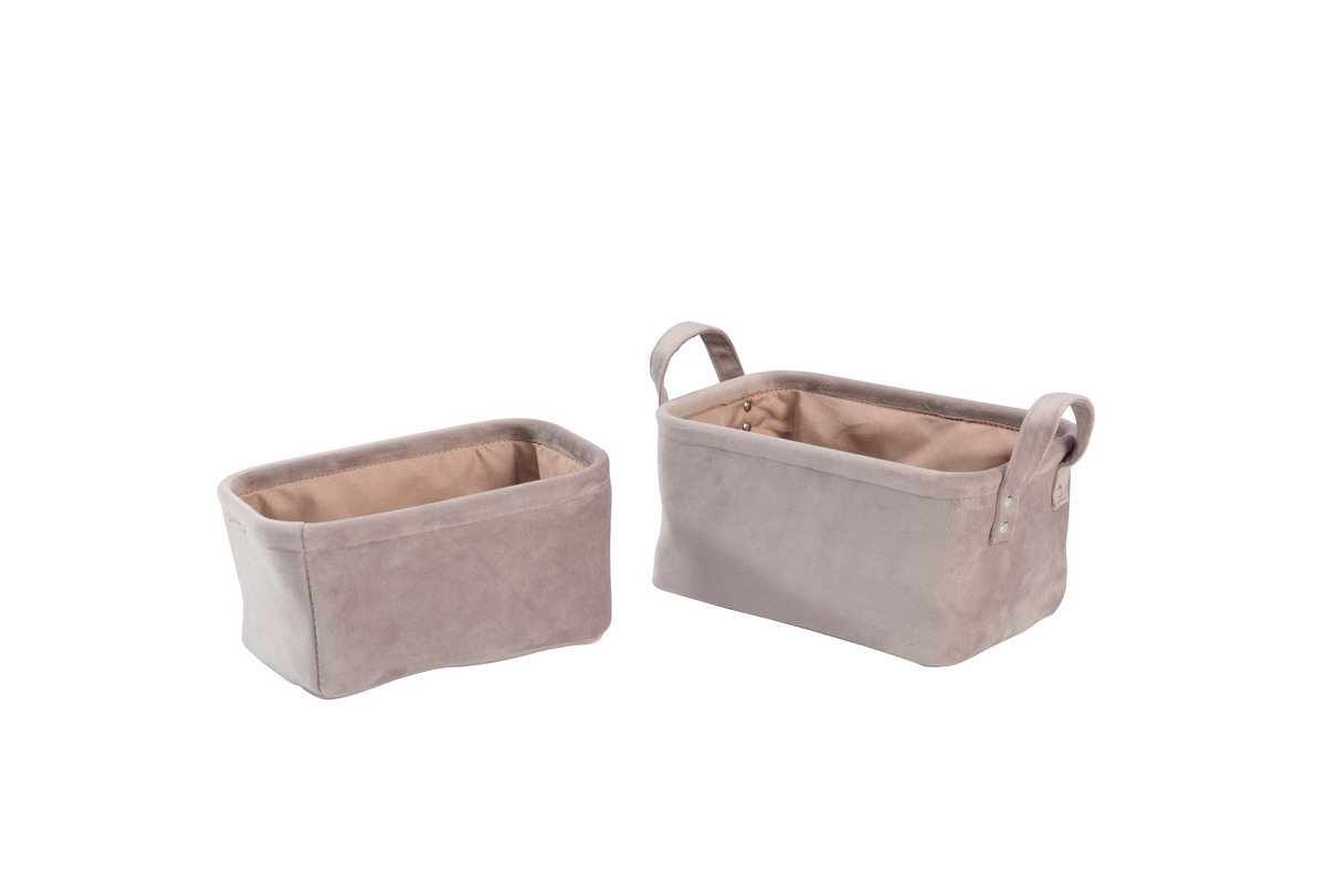 Velvet storage baskets,Velvet