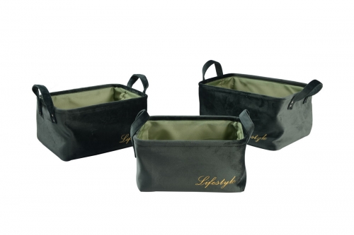 Velvet storage baskets,Velvet